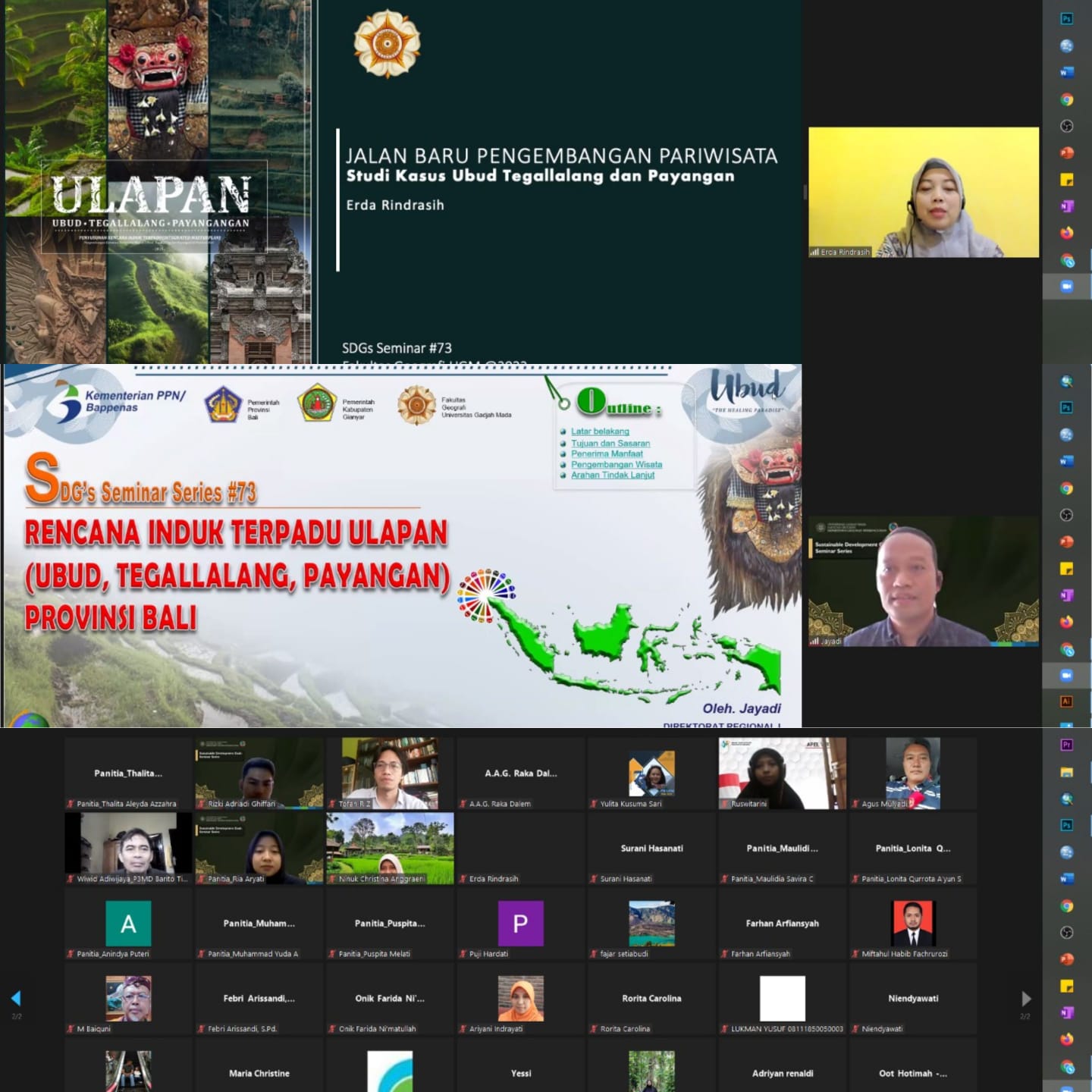 Sustainable Development Goals (SDG’s) Seminar Series #73 “ULAPAN: New ...