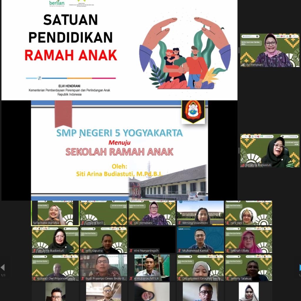 Sustainable Development Goals (SDG’s) Seminar Series #94 “Implementasi ...